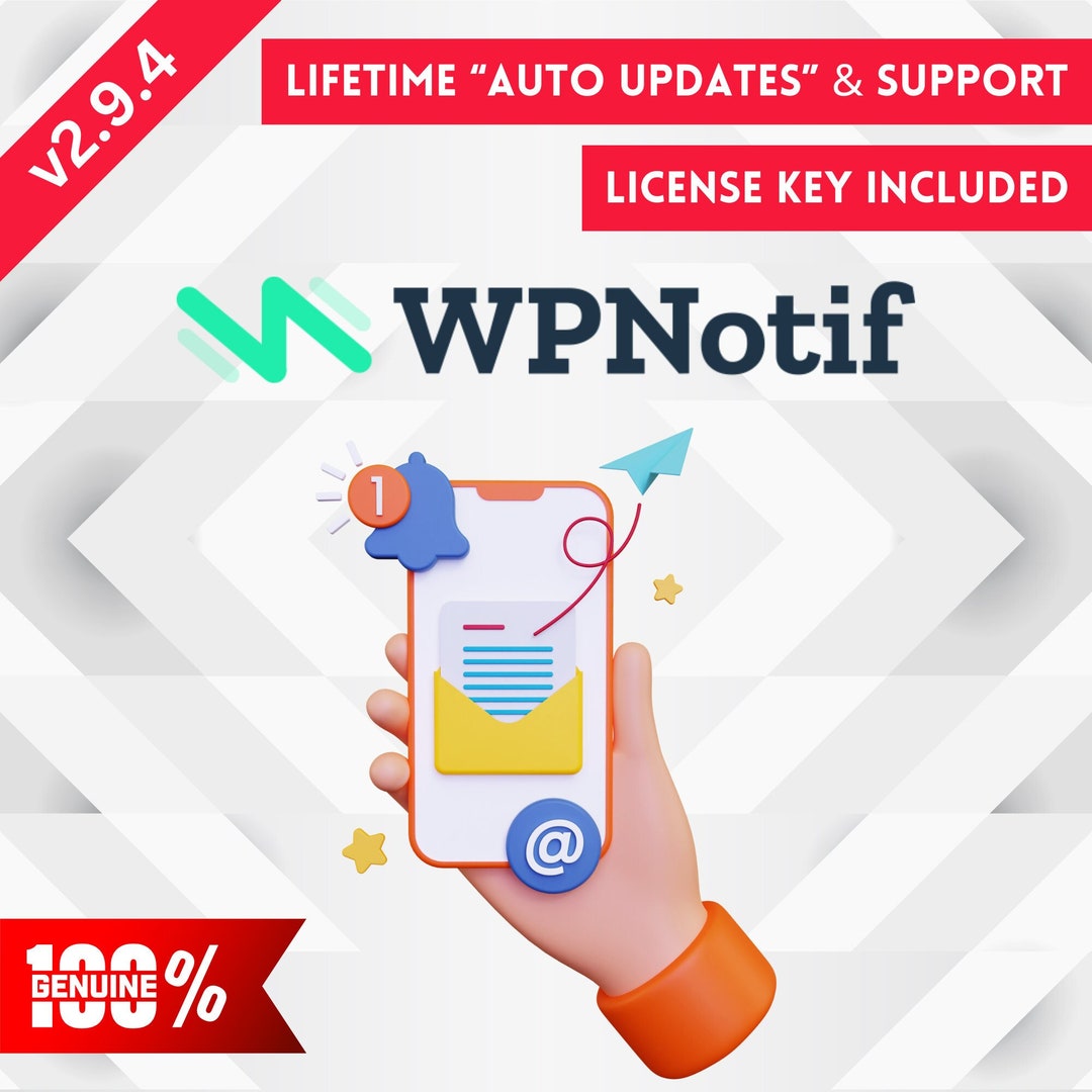 Wpnotif Wordpress SMS and Whatsapp Notifications Plugin - Etsy