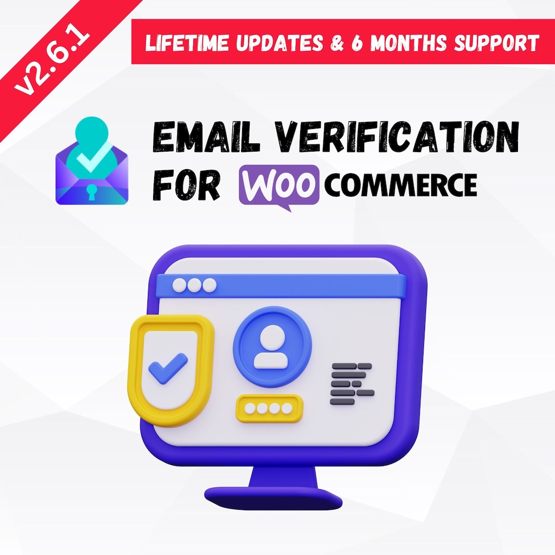 Email Verification for Woocommerce Pro Plugin - Etsy