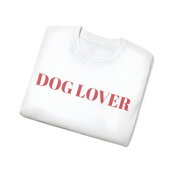 Dog Lover T Shirt - Etsy