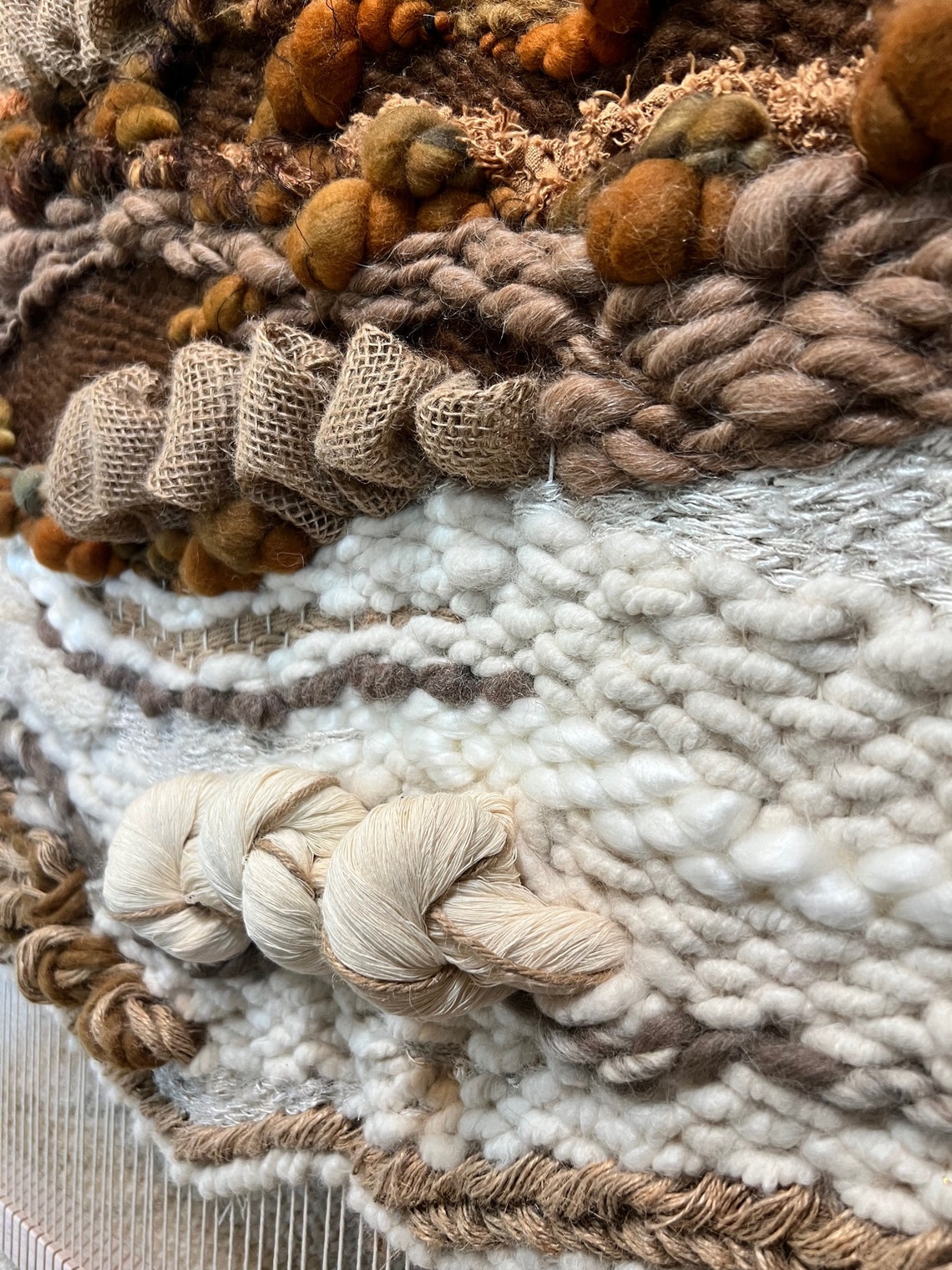 Woven Wall Art, Handmade Tapestry, Contemporary Weaving, Woven Wall ...