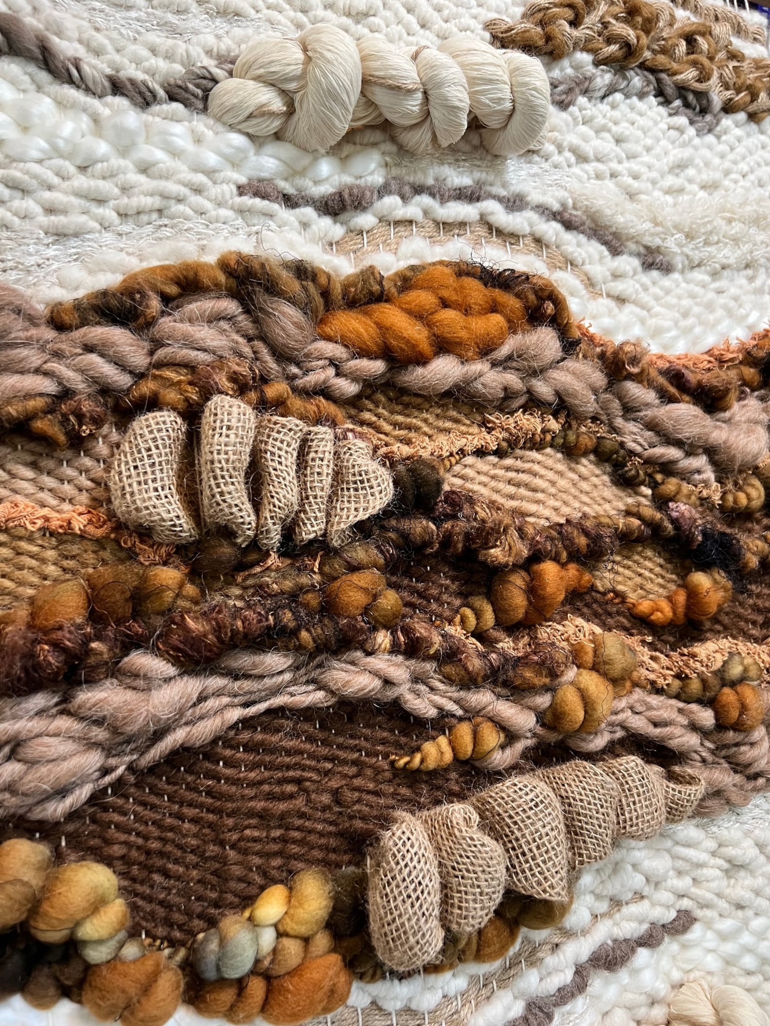 Woven Wall Art, Handmade Tapestry, Contemporary Weaving, Woven Wall ...