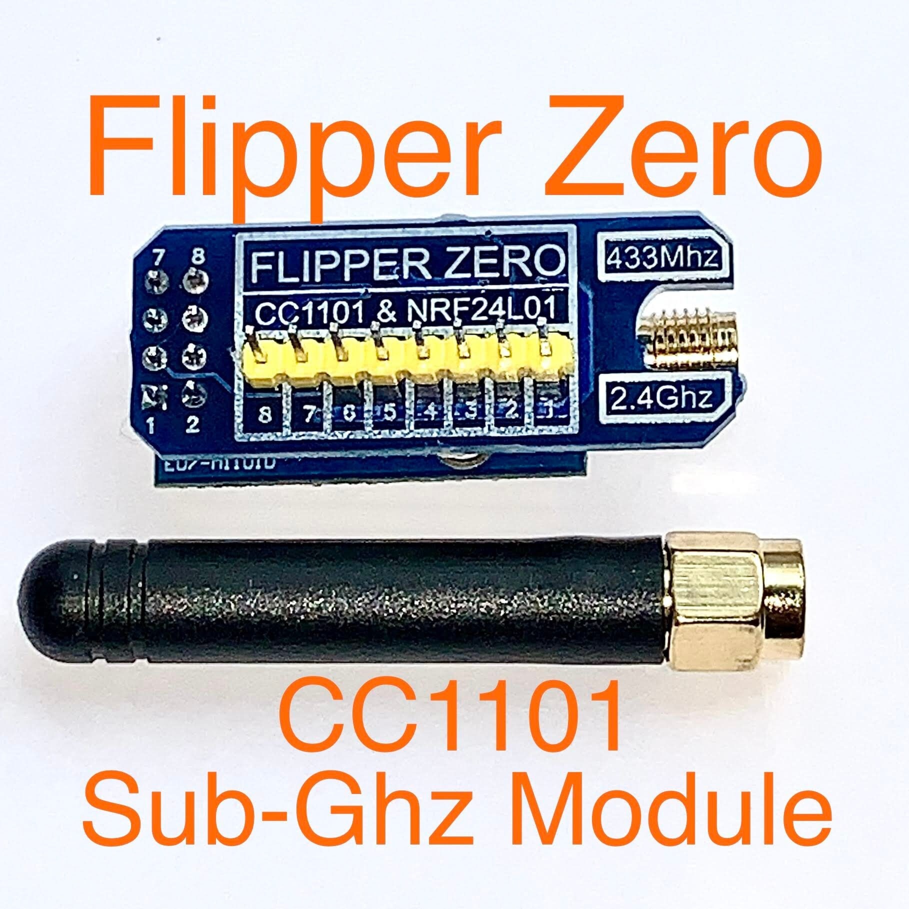 External CC1101 Flipper Zero Antenna Sub-ghz Module - Etsy