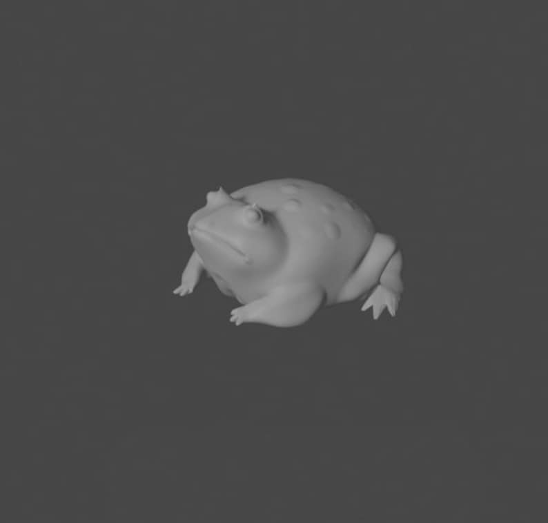Tiny Pacman Frog STL for 3d Printing - Etsy