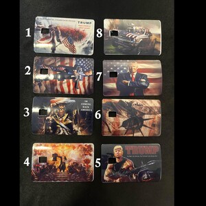 Debit Card Skins Donald Trump - Etsy