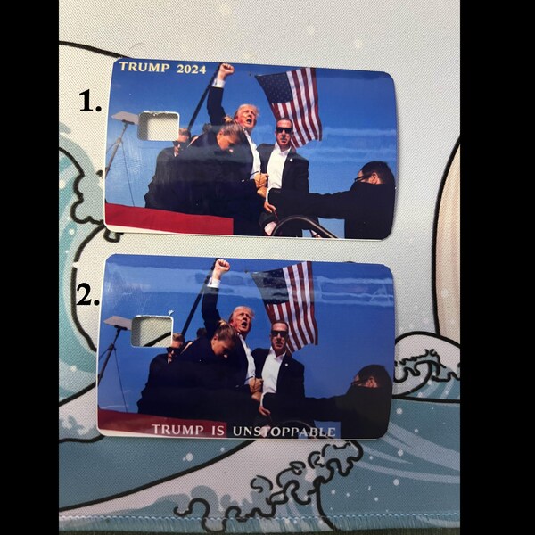 Debit Card Skins Trump - Etsy