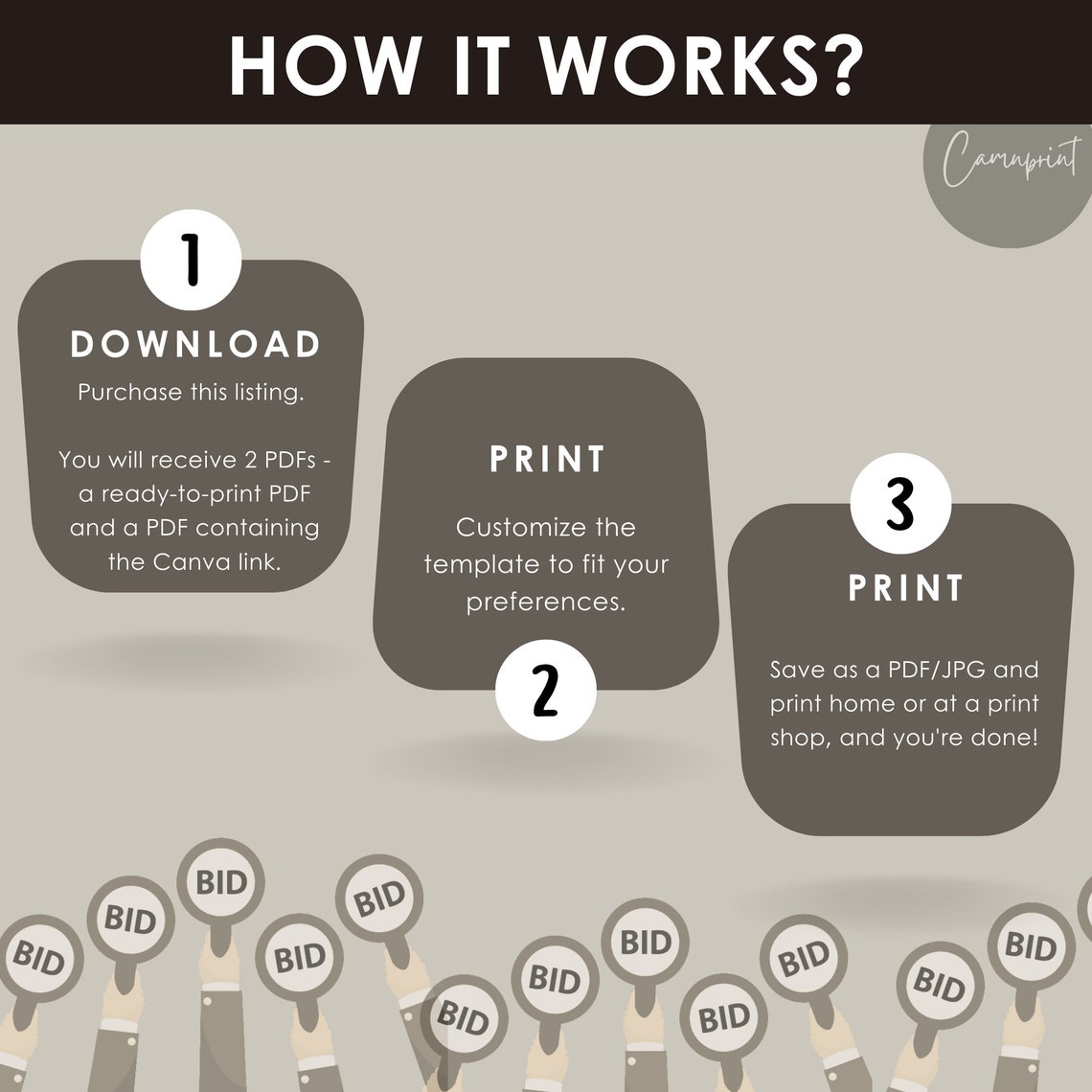 Simple Rent Receipt Template, Printable Receipt for Rental Payment ...