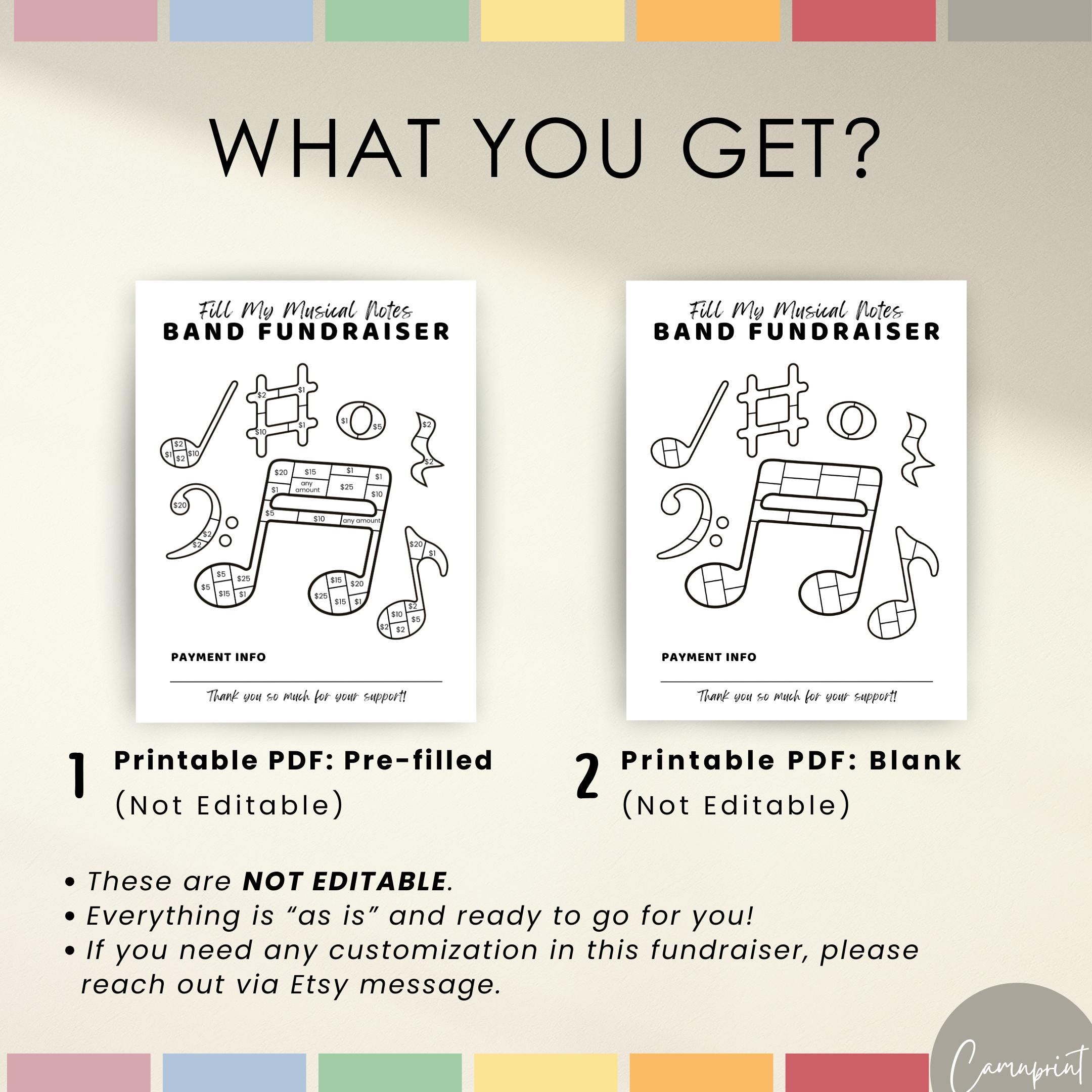 Fill My Musical Notes Band Fundraiser, Music Fundraiser for Marching ...