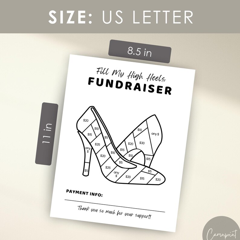 Fill My High Heels Pageant Fundraiser for Pageant Fundraising Form ...