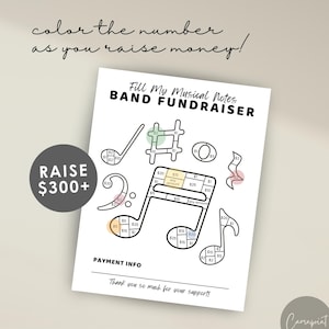 Fill My Musical Notes Band Fundraiser, Music Fundraiser for Marching ...