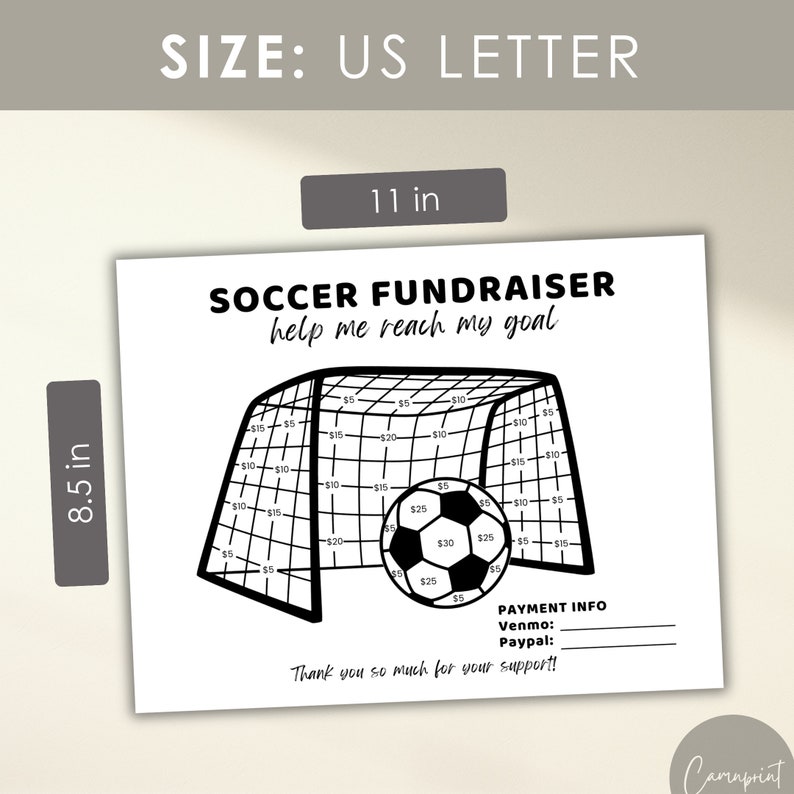 Soccer Fundraiser Flyer Fill My Soccer Ball Fundraiser Form Editable ...