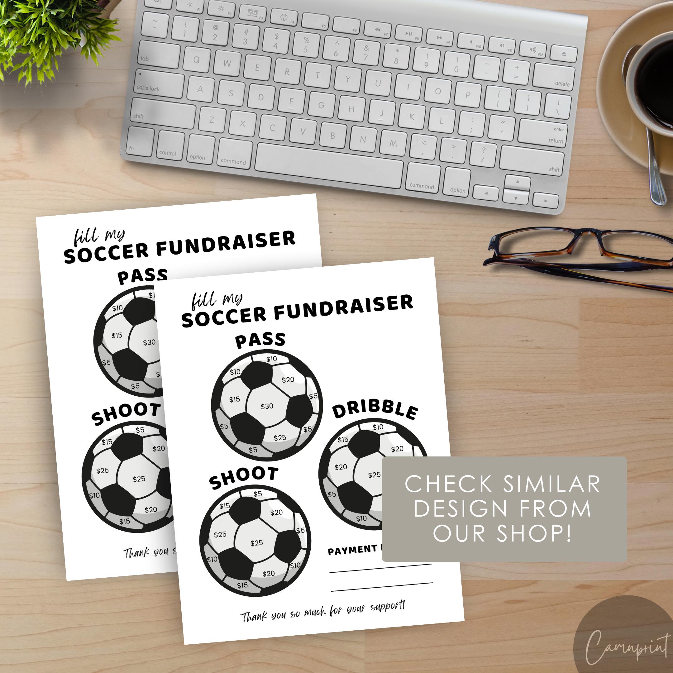 Soccer Fundraiser Flyer Fill My Soccer Ball Fundraiser Form Editable ...