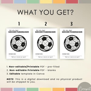 Soccer Fundraiser Flyer Fill My Soccer Ball Fundraiser Form Editable ...