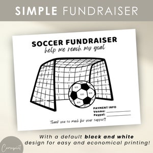 Soccer Fundraiser Flyer Fill My Soccer Ball Fundraiser Form Editable ...