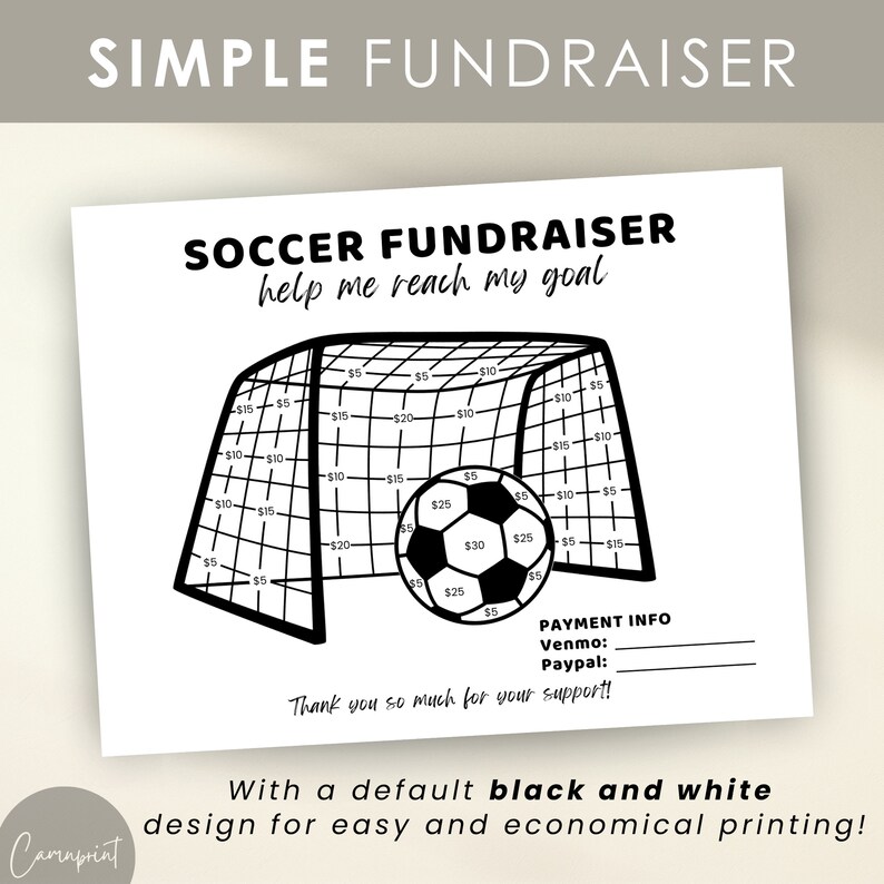 Soccer Fundraiser Flyer Fill My Soccer Ball Fundraiser Form Editable ...