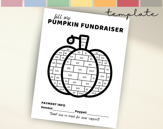 Editable Pumpkin Carving Contest Fundraiser Flyer, Halloween Fundraiser ...