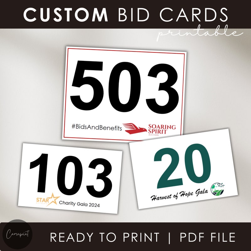 Number Cards - Etsy
