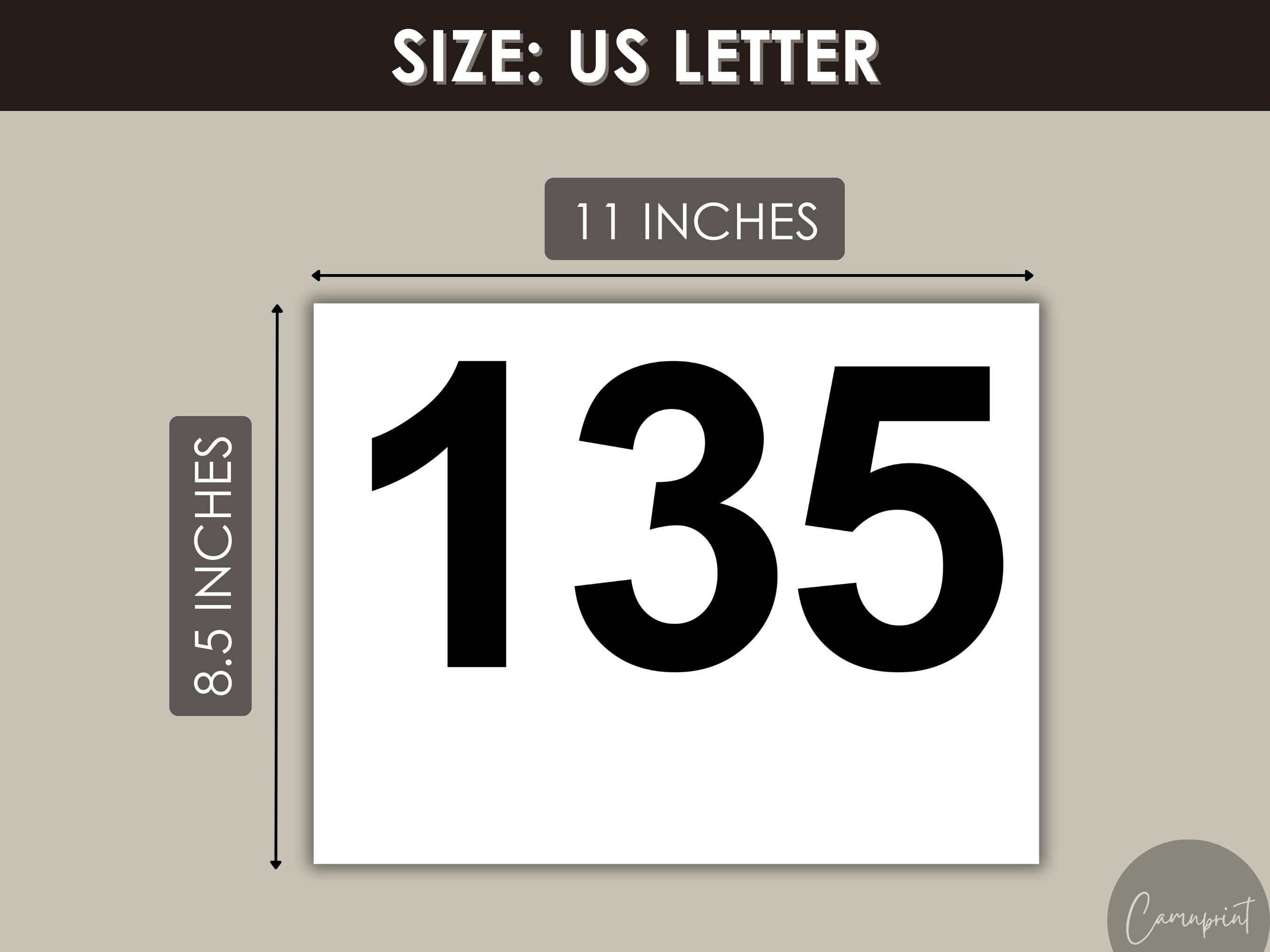 Auction Bid Card Printable for Non-profit School Auction Charity ...