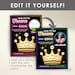 Fill My Crown Fundraiser for Pageant Fundraising, Editable Canva ...