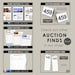 Auction Catalog Template Editable Auction Template for School Auction ...
