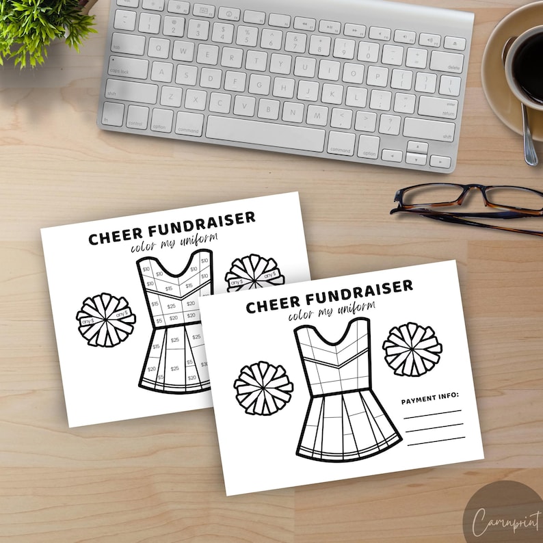 Cheer Fundraiser Fill My Uniform Fundraiser Editable Cheer Fundraiser ...