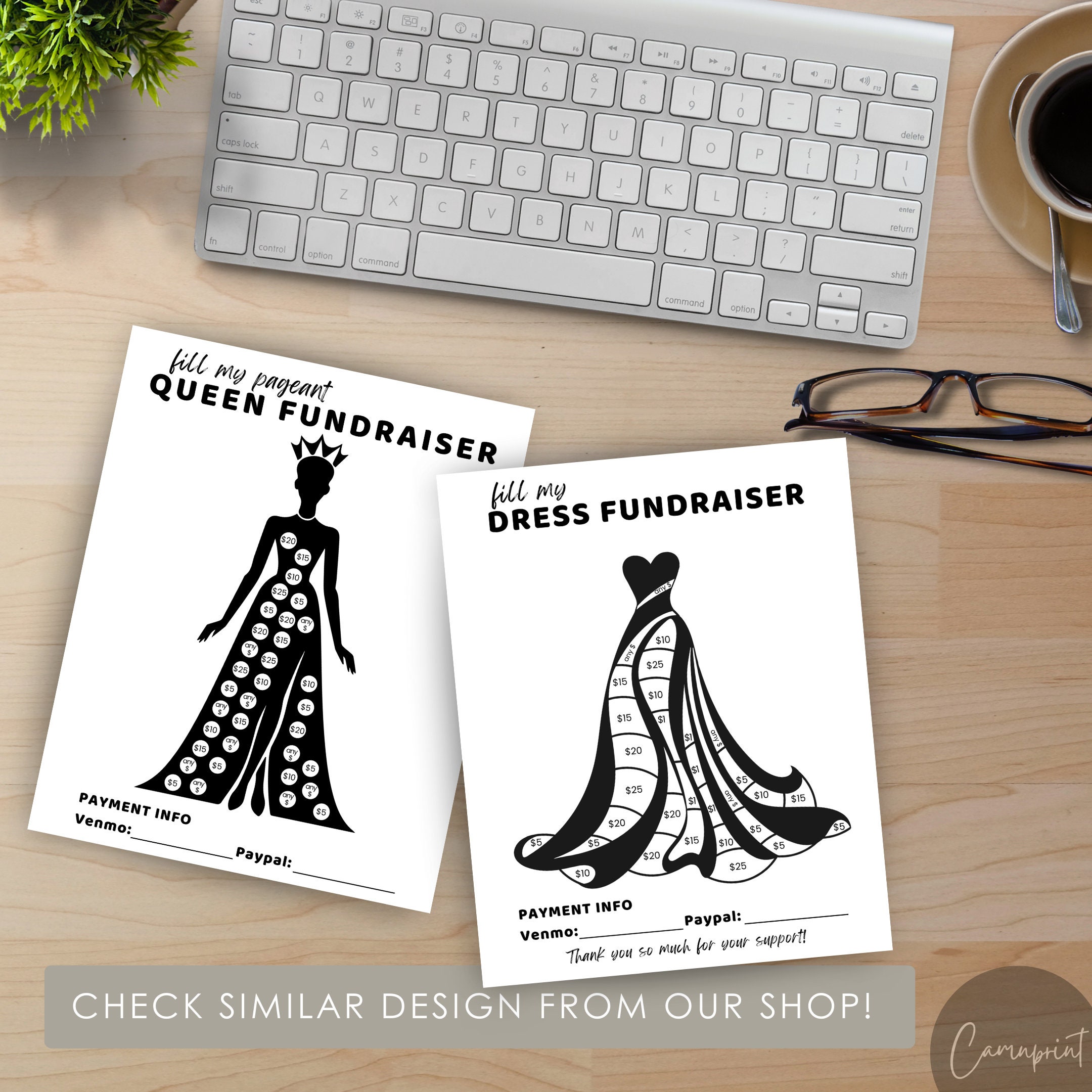 Fill My Crown Pageant Fundraiser for Pageant Fundraising Form Editable ...