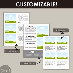 Auction Catalog Template Editable Auction Template for School Auction ...