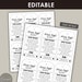 Silent Auction Basket Tags Editable Auction Template for Fundraising ...