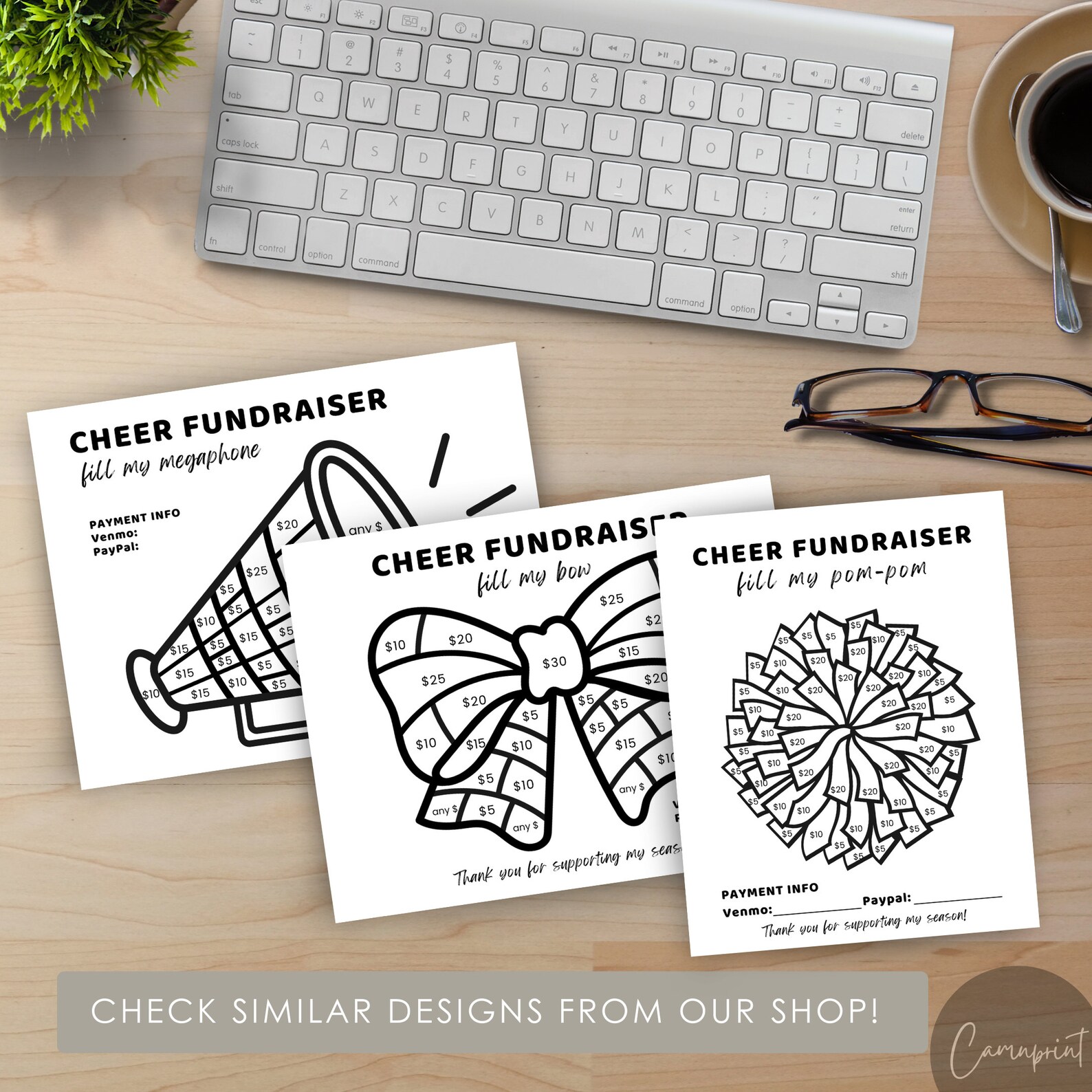 Cheer Fundraiser Fill My Uniform Fundraiser Form Printable Fundraiser ...