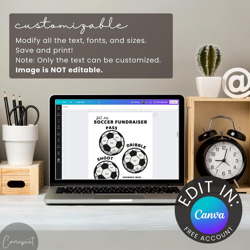 Soccer Fundraiser Flyer Fill My Soccer Ball Fundraiser Form Editable ...
