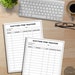 Auction Item Tracker Editable Auction Template for School Auction Live ...