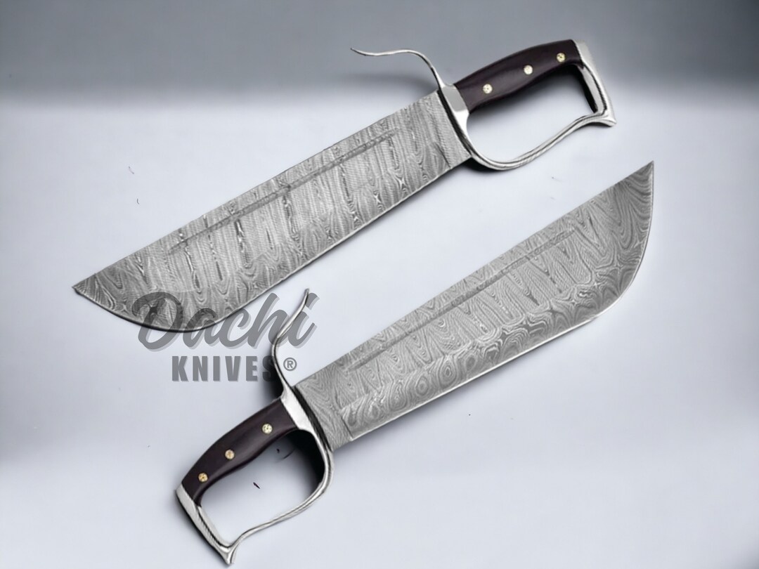 Handcrafted Lightweight Wushu Butterfly Knife Set Damascus Steel Wing ...