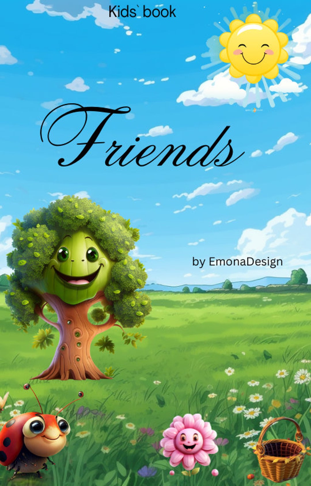 Friends, Kids Book, E-book, Printable, Digital Download - Etsy