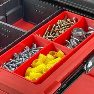 Milwaukee Packout Multi Depth 3 Drawer (upper) Tool Box Compatible ...