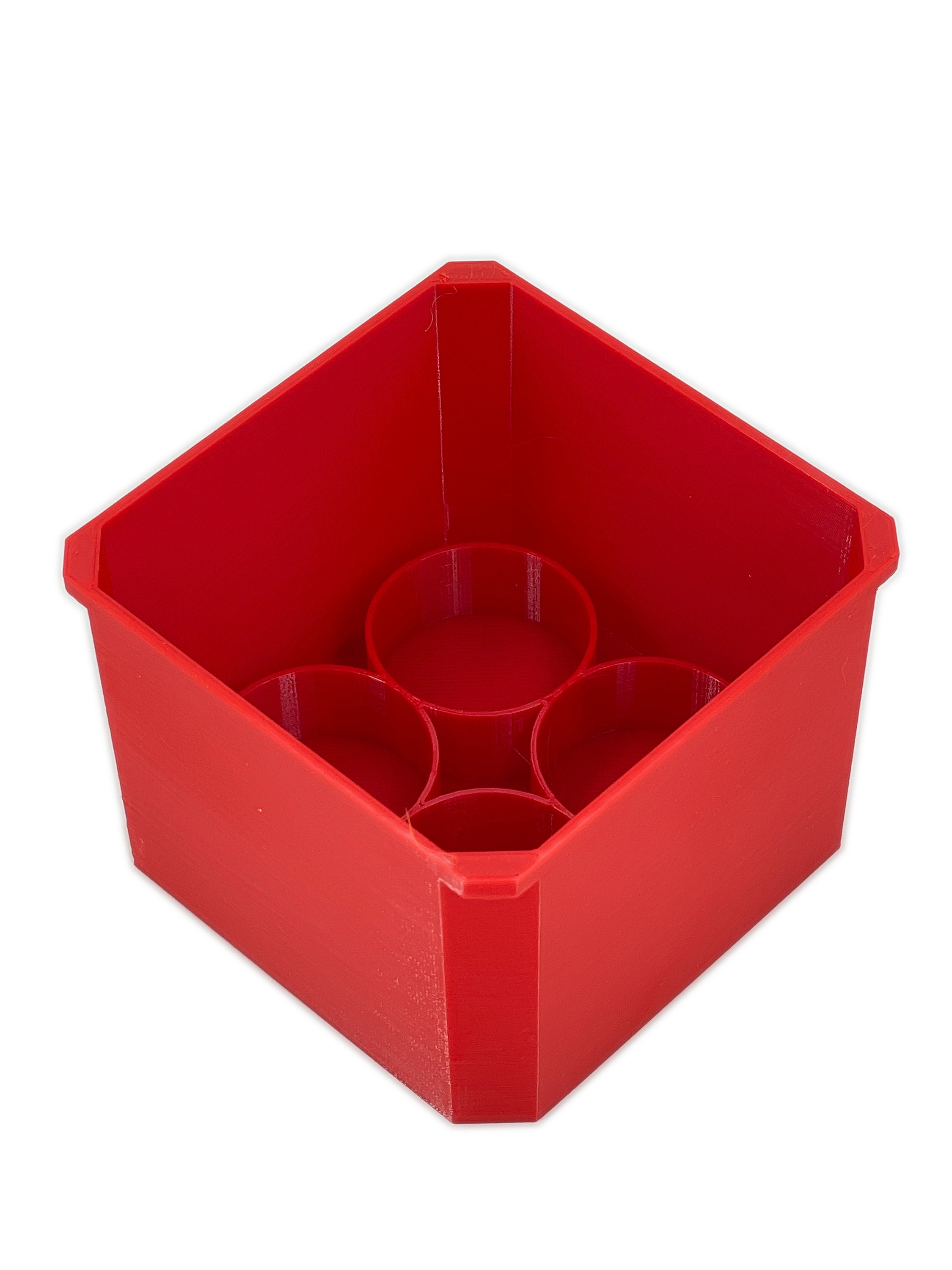 Milwaukee Packout Compact Organizer Compatible AA AAA C D 9V Sq Battery ...