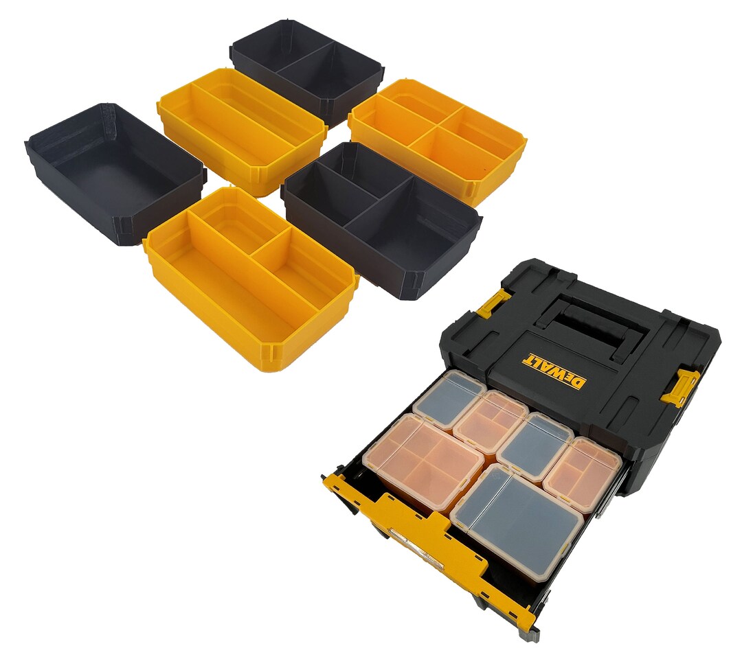 Dewalt TSTAK Single Deep Drawer Tool Organizer Box Compatible Large ...