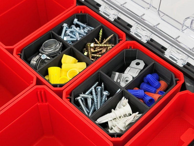 Craftsman VERSASTACK Organizer Compatible Small Nesting Bins - Black - Etsy