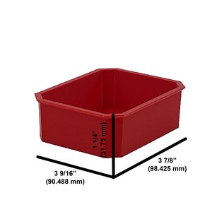 Husky Build-out Deep Organizer Compatible Small Nesting Bins - Red - Etsy