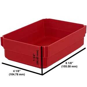 Craftsman VERSASTACK Organizer Compatible Large Nesting Bin - Red - Etsy
