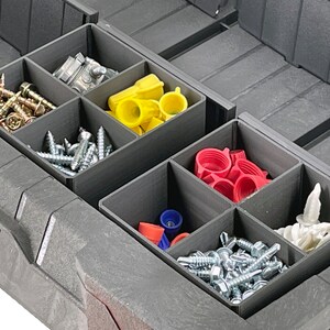 Ridgid 2.0 Pro Gear 3 Drawer Tool Organizer Box Compatible Small ...