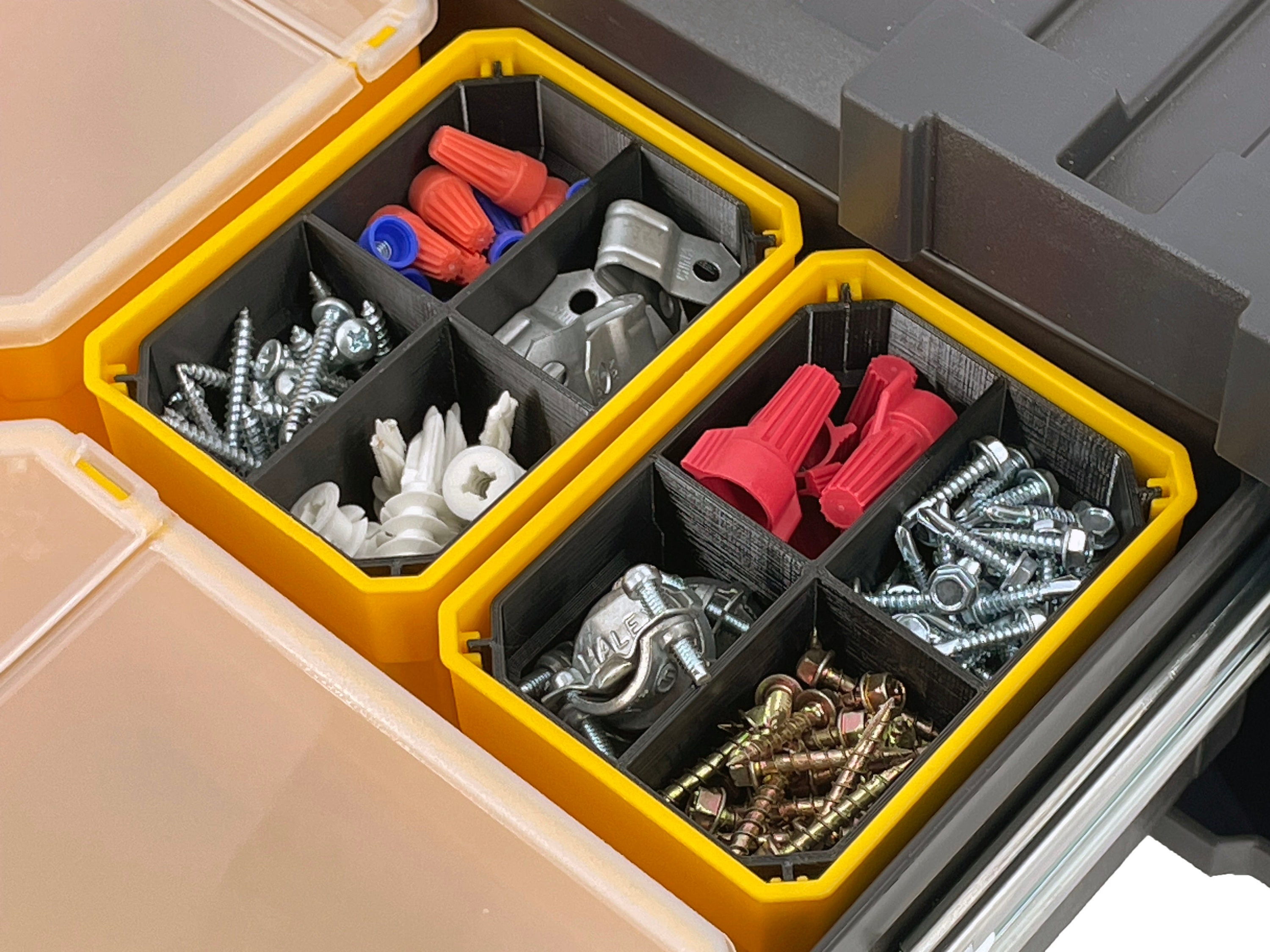 Dewalt TSTAK Single Deep Drawer Tool Organizer Box Compatible Small ...