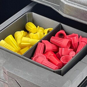 Ridgid 2.0 Pro Gear 2 Drawer Tool Organizer Box Compatible Small ...