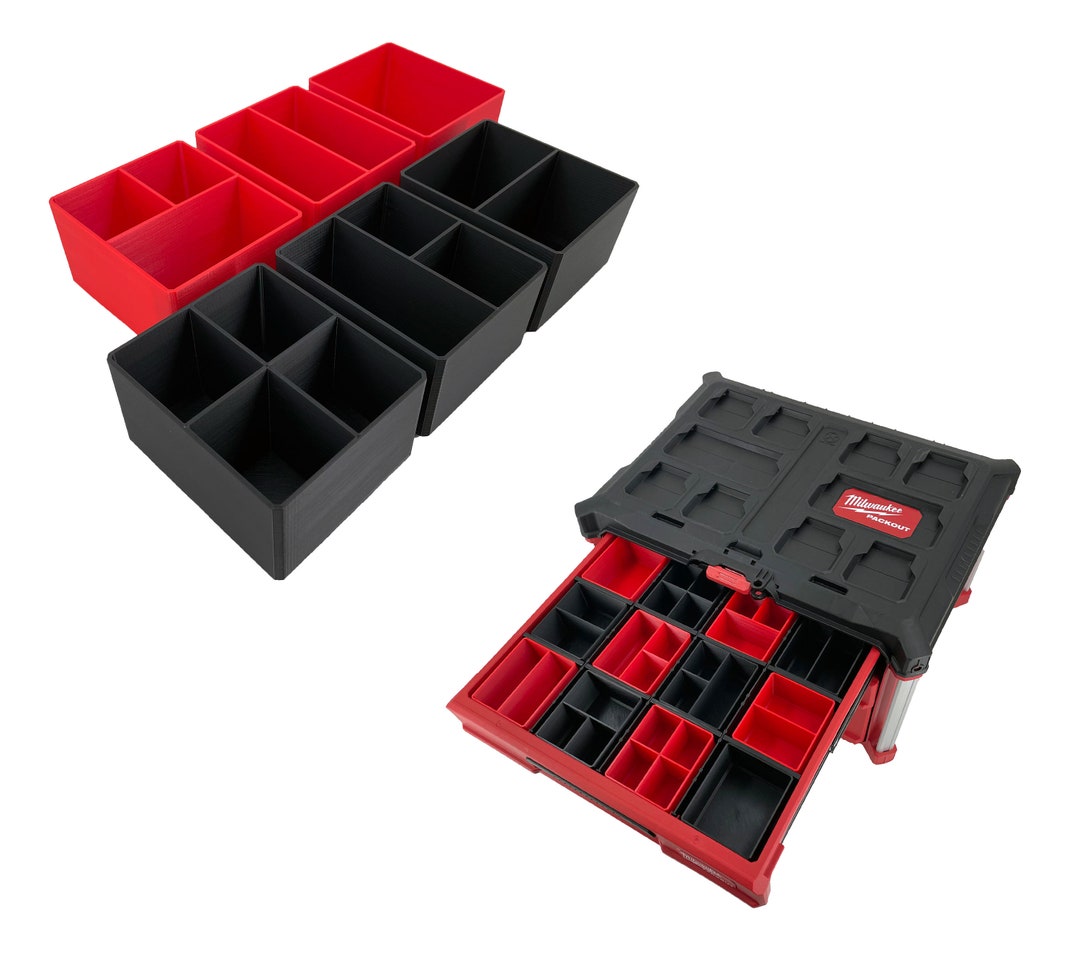 Milwaukee Packout Multi Depth 3 Drawer (upper) Tool Box Compatible ...