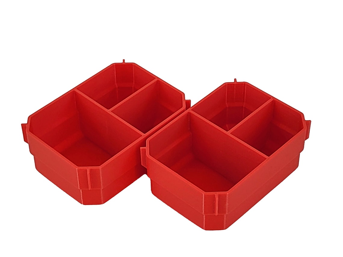 Craftsman VERSASTACK Organizer Compatible Small Nesting Bins Red - Etsy