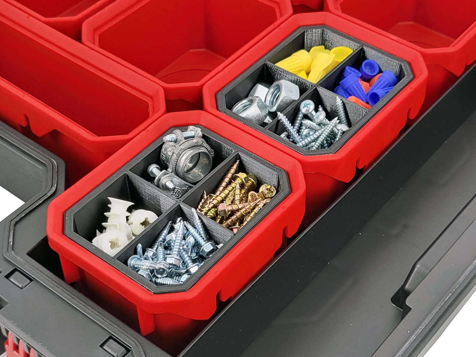 Husky Build-out Deep Organizer Compatible Small Nesting Bins Black - Etsy