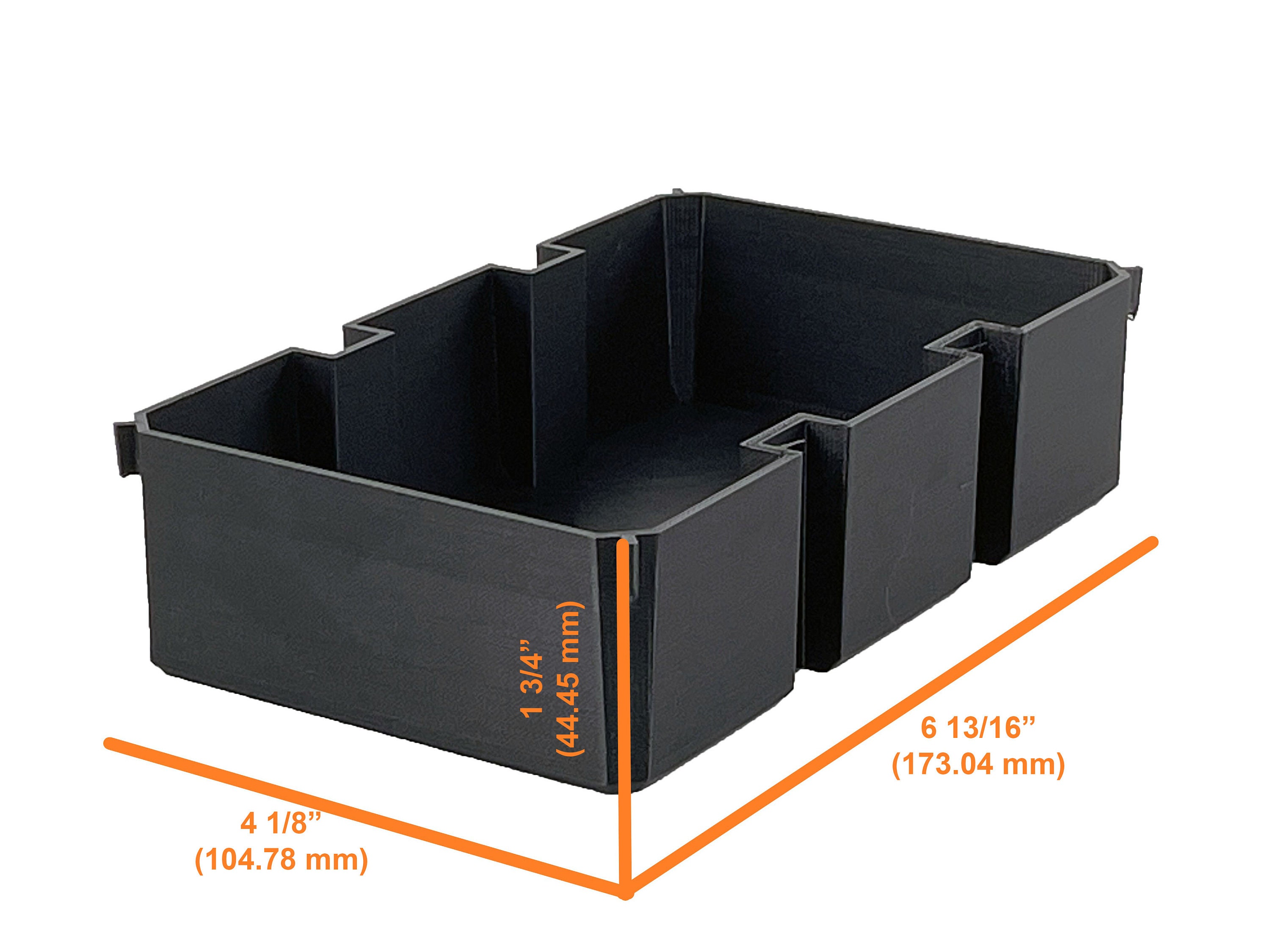 Ridgid Pro Organizer Compatible Large Nesting Bin Black - Etsy