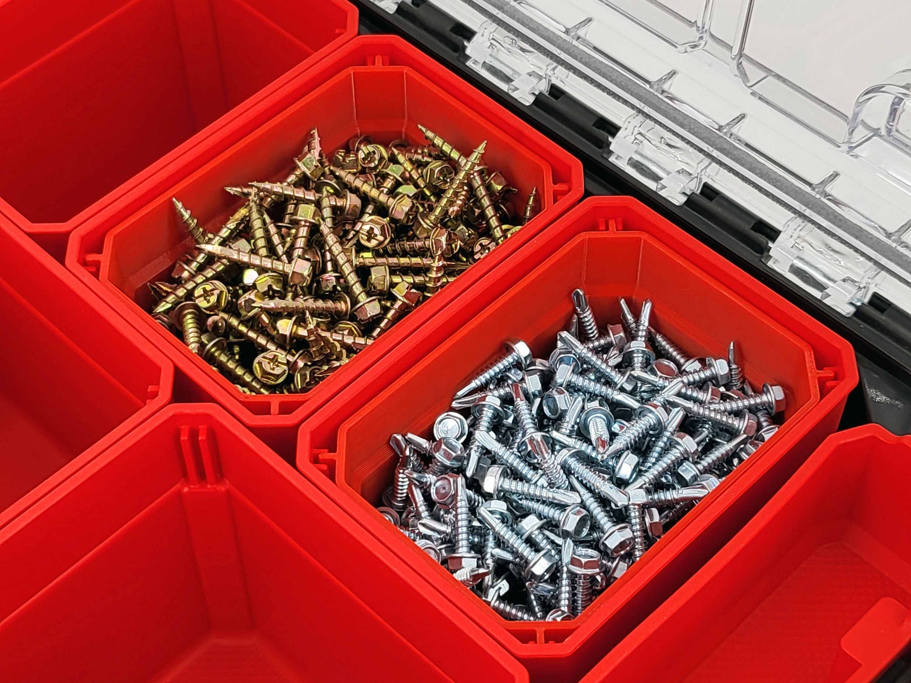 Craftsman VERSASTACK Organizer Compatible Small Nesting Bins Red - Etsy