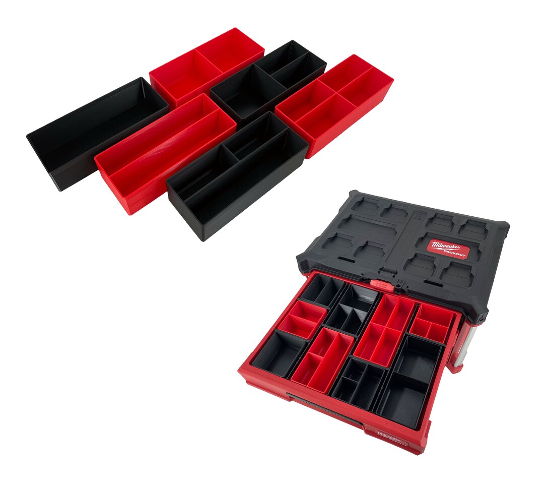 Milwaukee Packout Multi Depth 3 Drawer (upper) Tool Box Compatible ...