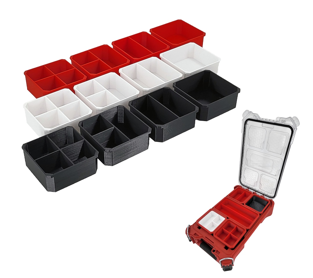 Milwaukee Packout Compact Organizer Compatible 3rd Height Square ...