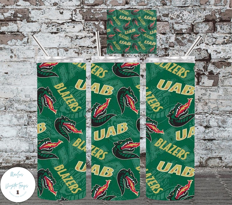 UAB Blazers Tumbler Wrap, Dragon Football (sublimation PNG) - Etsy