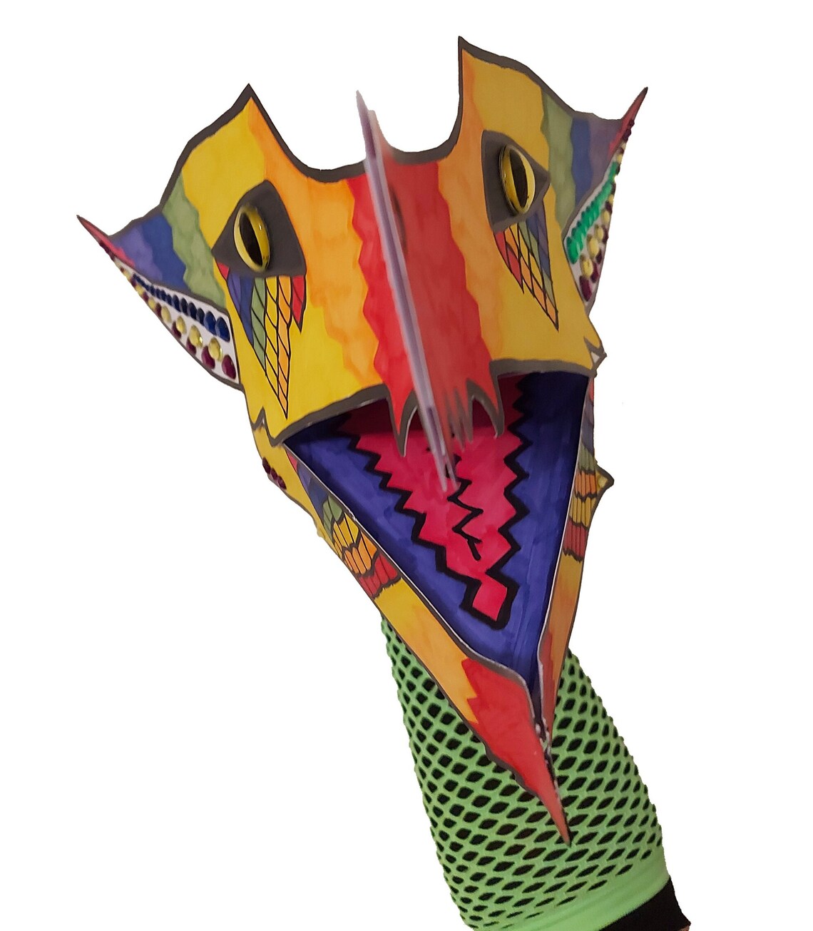 Paper Dragon Puppet Gift Box, Tiktok Dragon, Dragonpuppet, Paper Craft ...